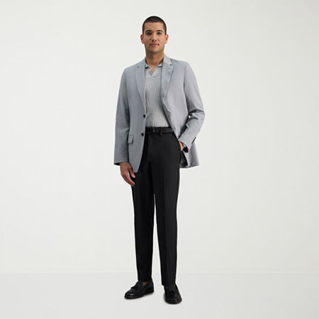 Cool Right Performance Flex Slim Fit Flat Front Pant - Black