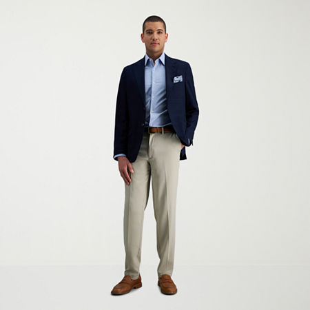 Cool Right Performance Flex Slim Fit Flat Front Pant - String