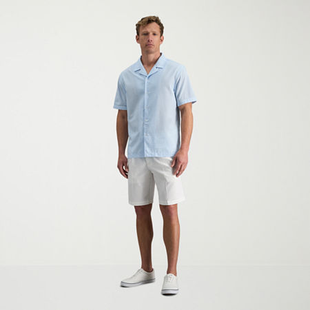 Click here for Haggar Mens Cool 18 Pro Classic-Fit Stretch Pleate... prices