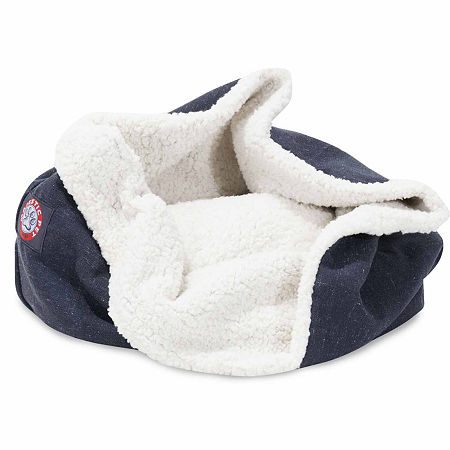 Click here for Majestic Pet 17 Burrow Cat Bed  One Size  Blue prices