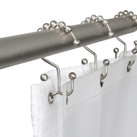 Click here for Maytex Mills Double Ball Glilde Shower Curtain Hoo... prices