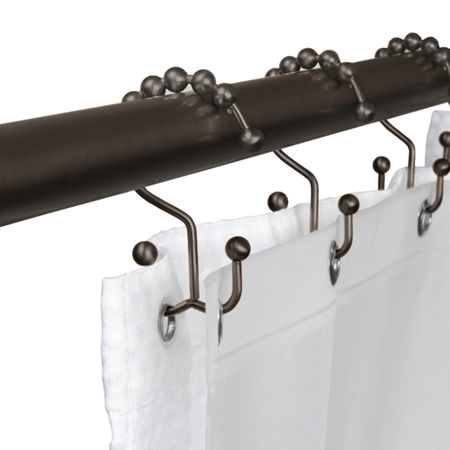 Click here for Maytex Mills Double Ball Glilde Shower Curtain Hoo... prices