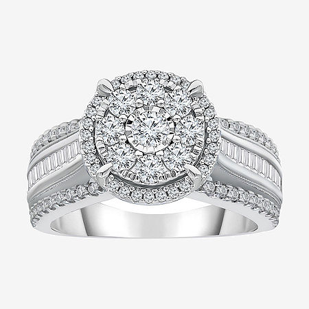 Click here for Womens 1 CT. T.W. Natural White Diamond 10K White... prices