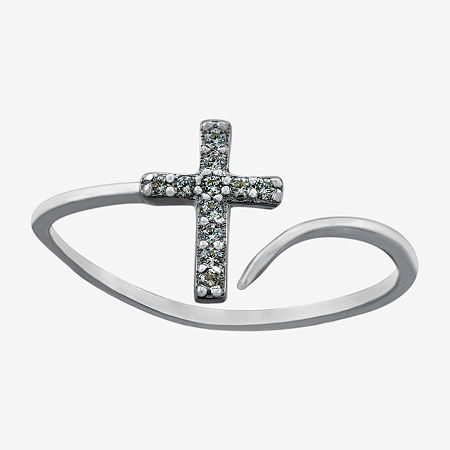 Click here for Silver Treasures Womens Cubic Zirconia Sterling Si... prices