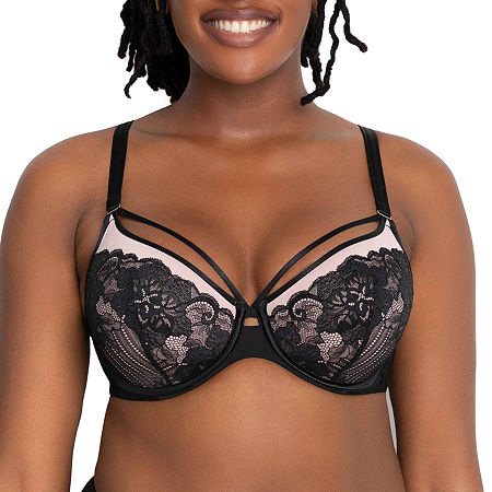Click here for Curvy Couture Tulip Strappy Lace Push Up- 1267  H... prices