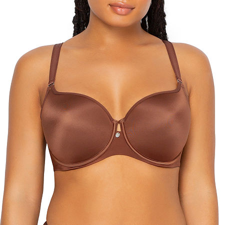 Click here for Curvy Couture Tulip Smooth T-Shirt Bra-1274  D  Br... prices