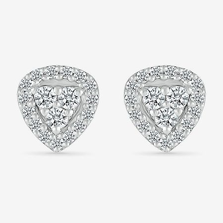 Click here for 1/5 CT. Natural White Diamond Sterling Silver 6.7m... prices