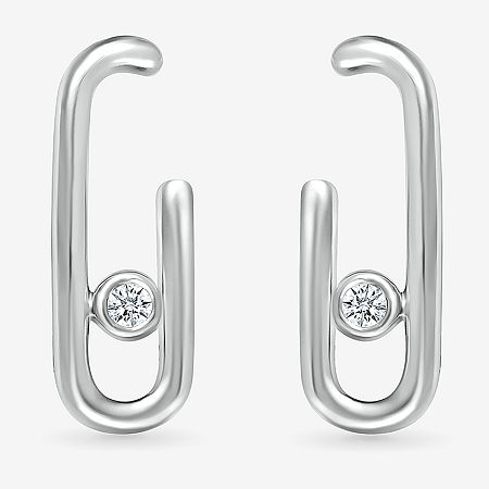 Click here for Diamond Accent Natural White Diamond Sterling Silv... prices