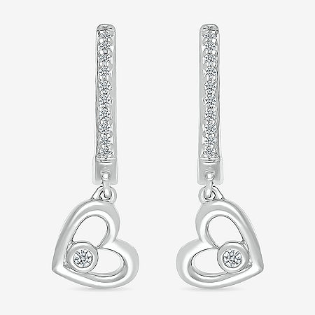 Click here for Womens 1/10 CT. T.W. Natural White Diamond Sterlin... prices