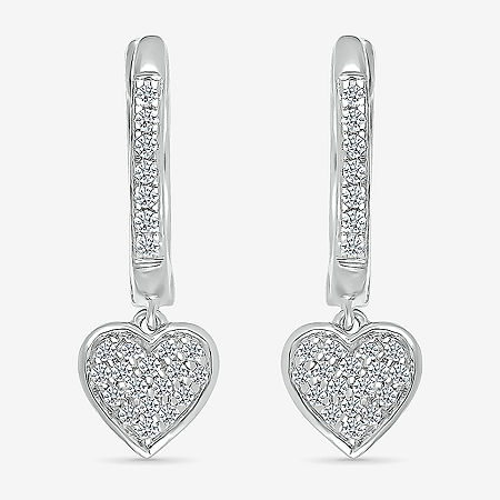 Click here for Womens 1/5 CT. Natural White Diamond Sterling Silv... prices