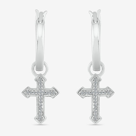 Click here for Womens Diamond Accent Natural White Diamond Sterli... prices