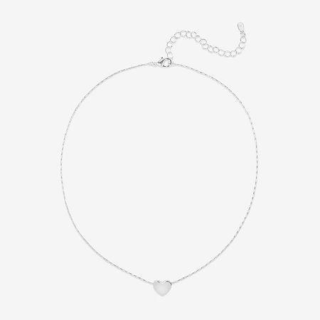 Click here for Bijoux Bar Delicates Womens Heart 16 Inch Pendant... prices