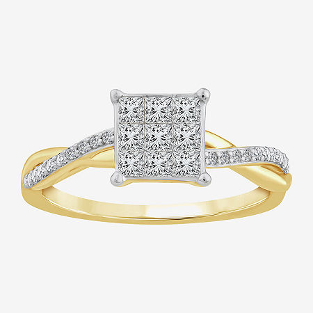 Click here for Womens 1/2 CT. T.W. Natural White Diamond 10K Gold... prices