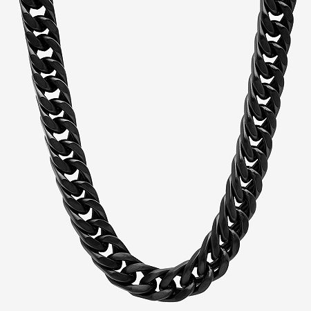 Click here for Mens Stainless Steel 24 Inch Curb Chain Necklace... prices