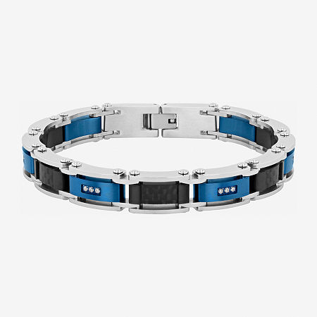 Click here for (H / Si2-I1) Mens Stainless Steel Solid 8 1/2 Inch... prices