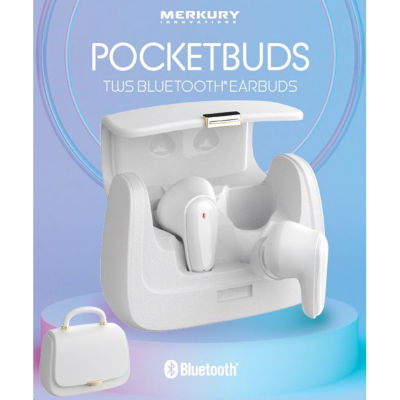 Merkury Innovations Pocketbuds™ Bluetooth Purse Earbuds MI-TW117-199 ...