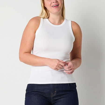 Click here for a.n.a Womens Tall Crew Neck Sleeveless Tank Top  X... prices