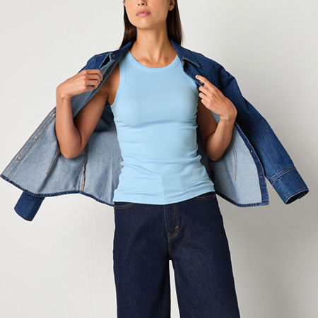 Click here for a.n.a Womens Tall Crew Neck Sleeveless Tank Top  X... prices