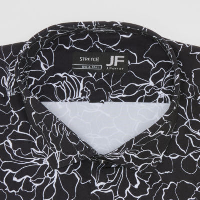 J. Ferrar Mens Big & Tall Regular Fit Easy Care Stretch Fabric Long ...