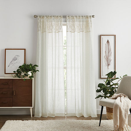 Click here for Martha Stewart Piece Macrame Rod Pocket Embellishe... prices