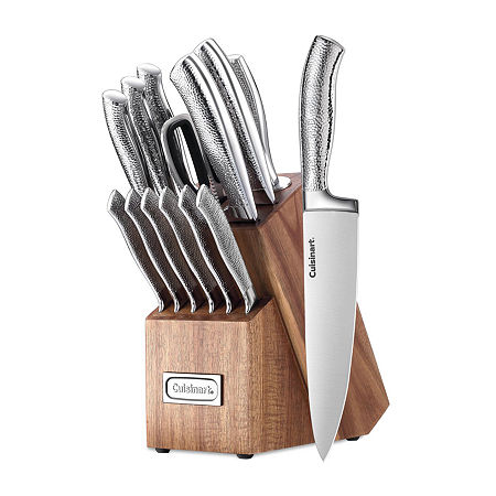 Cuisinart 15-Piece Stainless Steel Cutlery Block Set