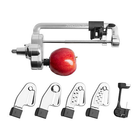KitchenAid 5-Blade Spiralizer with Peel  Core and Slice Attachment #KSM1APC