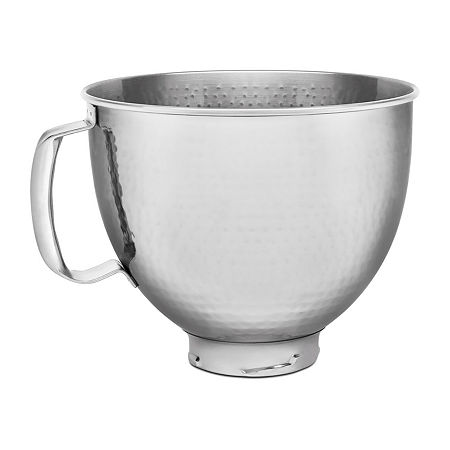 KitchenAid 5 Quart Tilt Head Hammered Stainless Steel Bowl