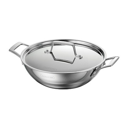 Click here for Tramontina Utsava Stainless Steel 2.75-qt. Kadai w... prices