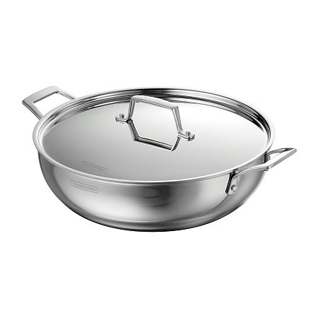 Click here for Tramontina Utsava Stainless Steel 6.25-qt. Kadai w... prices
