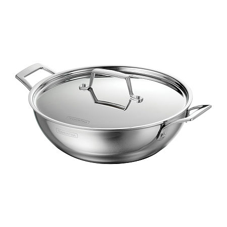 Click here for Tramontina Utsava Stainless Steel 4-qt. Kadai  One... prices