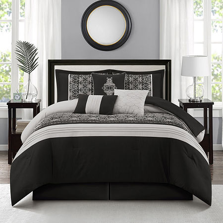 Click here for Stratford Park Charley 7-Piece Comforter Set  Quee... prices