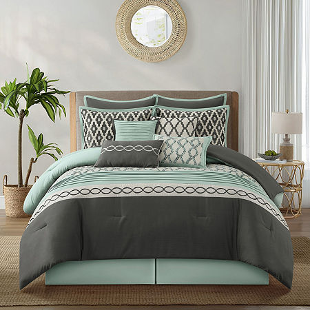 Click here for Stratford Park Caval 10-Piece Comforter Set  King... prices
