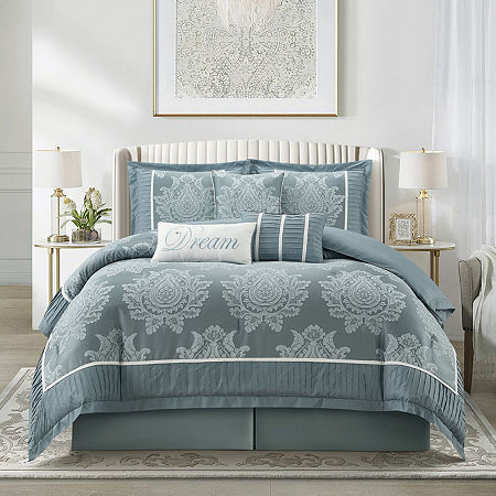 Click here for Stratford Park Therese Damask 7-Pc. Comforter Set... prices