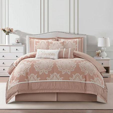 Click here for Stratford Park Therese Damask 7-Pc. Comforter Set... prices