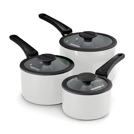 Tramontina Nesting 6-pc. Cookware Set  One Size  White