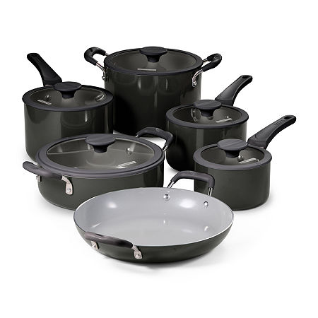 Click here for Tramontina Nesting 11-pc. Cookware Set  One Size... prices