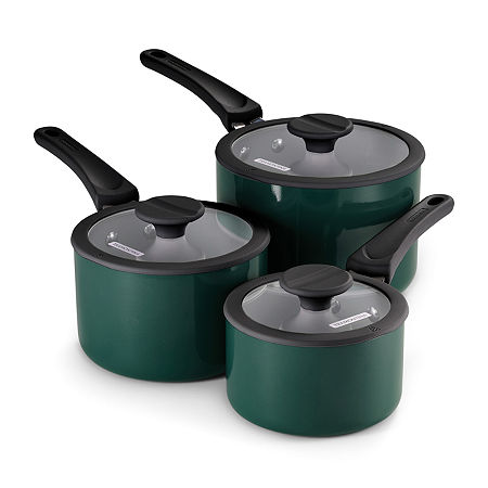 Tramontina Nesting 6-pc. Cookware Set  One Size  Green