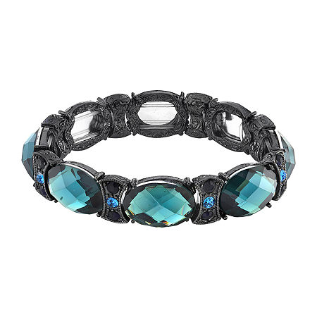 Click here for 1928 Black Tone Stretch Bracelet  One Size  Blue prices