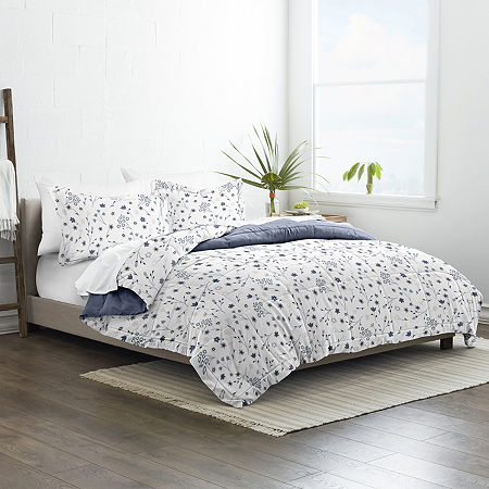 ienjoy Home Forget Me Not Reversible Comforter Set  Full/Queen - Forget Me Not