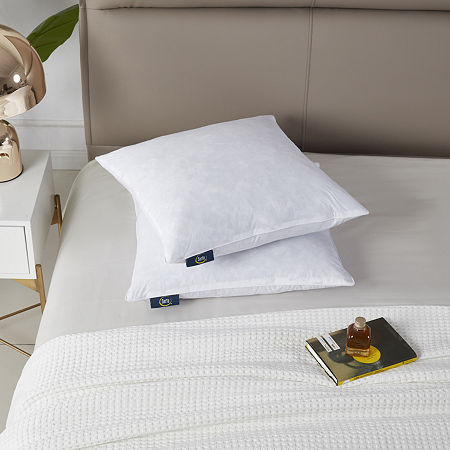 Click here for Serta(R) Medium Firm 233TC 2pk. Decorative Feather... prices