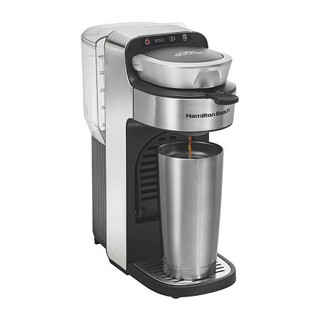 Hamilton Beach The Scoop Single-Serve Coffee Maker with Removable Reservoir - Black