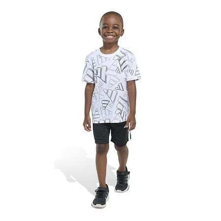 Click here for adidas Toddler Boys 2-pc. Short Set  4t  White prices