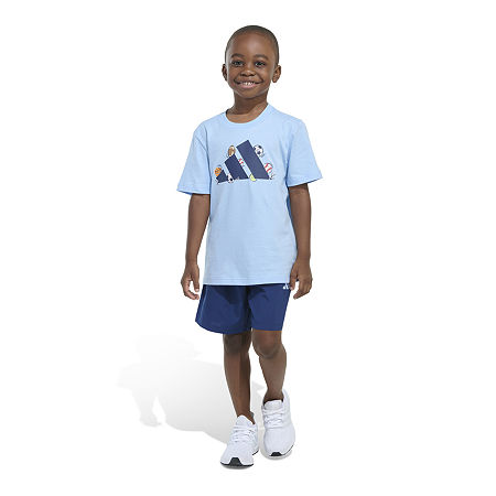Click here for adidas Toddler Boys 2-pc. Short Set  2t  Blue prices