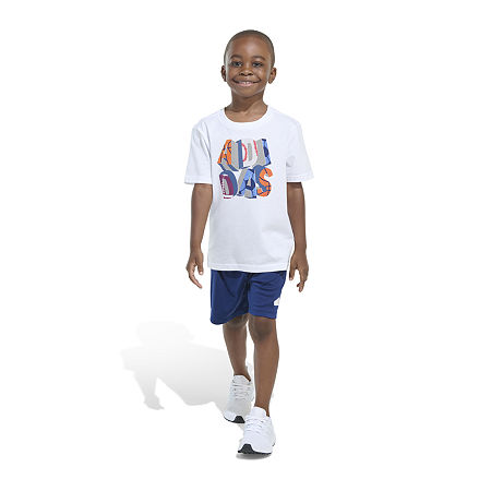 Click here for adidas Toddler Boys 2-pc. Short Set  2t  White prices