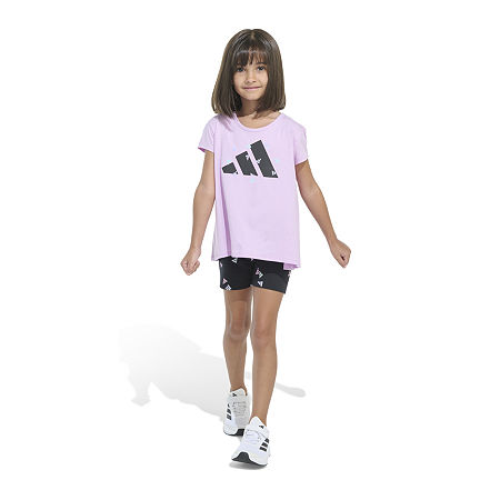 Click here for adidas Little Girls 2-pc. Short Set  6  Purple prices