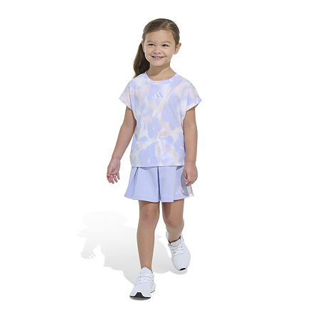 Click here for adidas Little Girls 2-pc. Skort Set  5  Purple prices