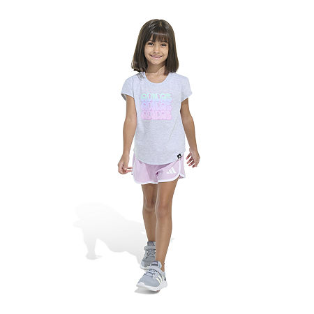 Click here for adidas Toddler and Little Girls 2-Piece Cap Sleeve... prices