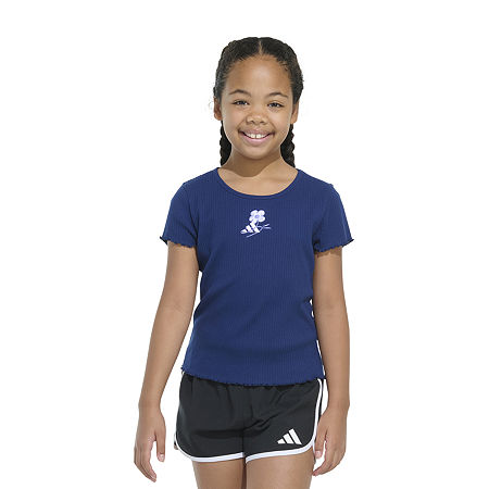Click here for adidas Big Girls Ribbed Baby Tee  Medium (10-12)... prices