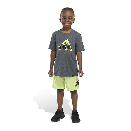 Click here for adidas Little Boys 2-pc. Short Set  5  Gray prices