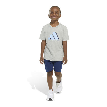 Click here for adidas Little Boys 2-pc. Short Set  7  Gray prices